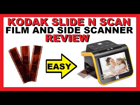 Review of KODAK SLIDE N SCAN Film and Slide Scanner | 35, 110, 126 mm Film Negative, 50 X 50 Slide