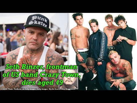 Crazy Town Frontman Seth Binzer, Known as Shifty Shellshock, Dies at 49