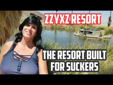 The Desert Resort Built As a Scam (See Description)....Zzyxzx Resort, California