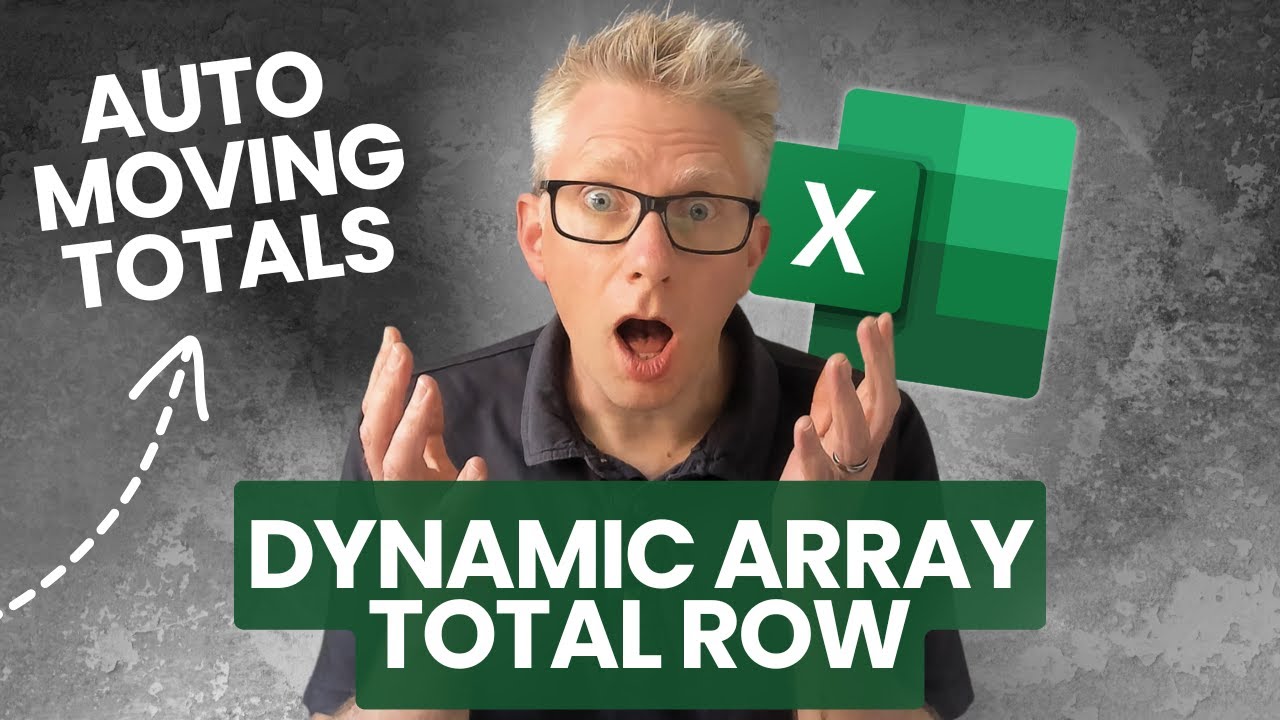 Excel Magic: Dynamic Array Totals That Auto-Adjust!