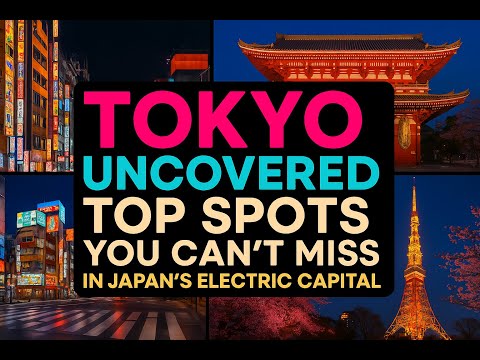 Tokyo Uncovered: Top Spots You Canāt Miss in Japanās Electric Capital