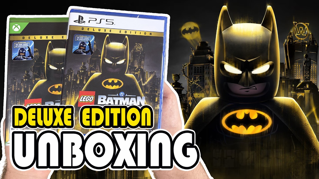 Lego Batman: Legacy of the Dark Knight Deluxe Edition (PS5/XSX) Unboxing