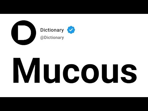 Mucous Meaning In English