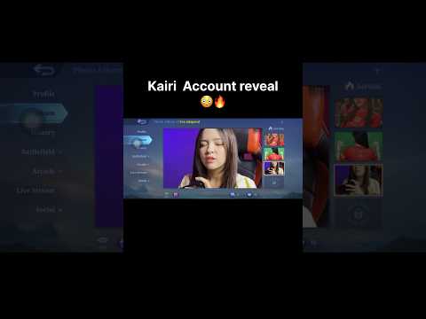 Kairi account revel || real account no fake ||kairi so pro #kairiofficial #gusion #mlbb:#shorts