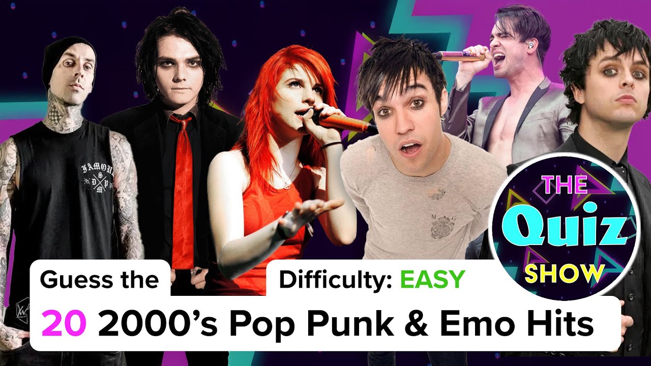 Guess the ESSENTIAL 2000's Pop Punk & Emo Songs | Difficulty: EASY | The Quiz Show