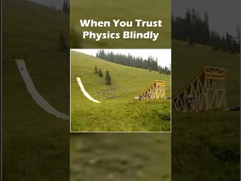 When You Trust Physics Blindly 😱 | Concept of Projectile Motion #physics #science #esaral #funny