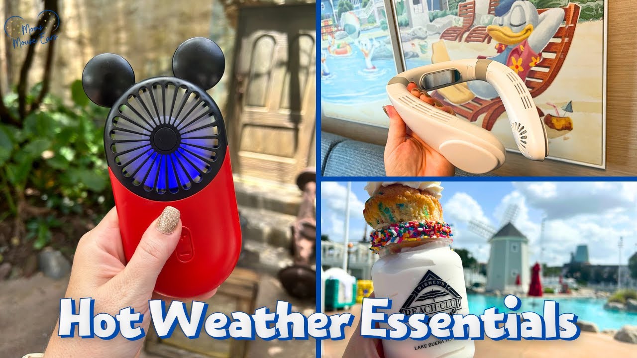 Must Have Summer Essentials to Pack for Disney World | Beat the Heat with These 15 Amazon Finds