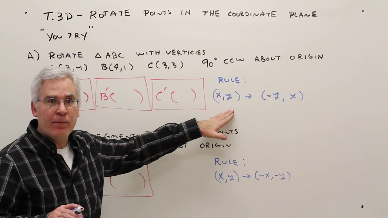 T.3D--Rotate Points in Coordinate Plane