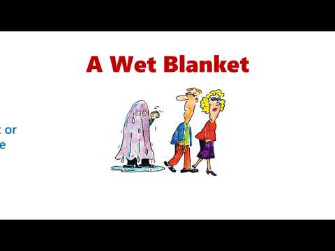 A Wet Blanket | Daily Dose of Idioms