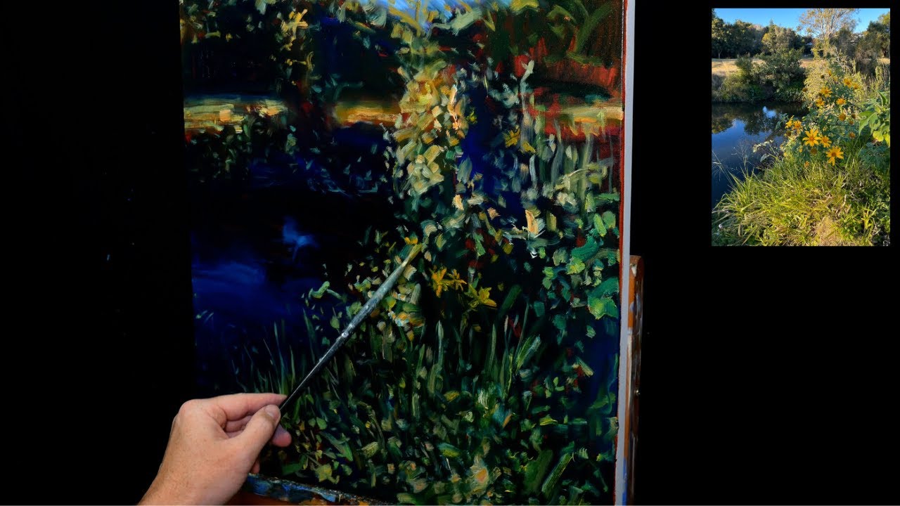 How I Start My Landscape Paintings