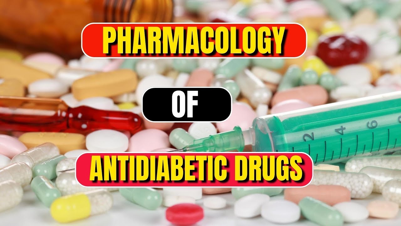 Anti-Diabetic Drugs Pharmacology – How They Work & Best Options! 💊🩸