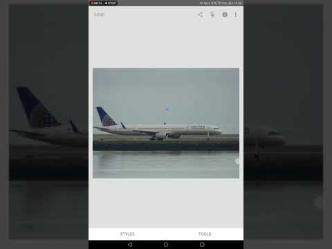United Airlines 757 Photo Editing Tutorial #Shorts