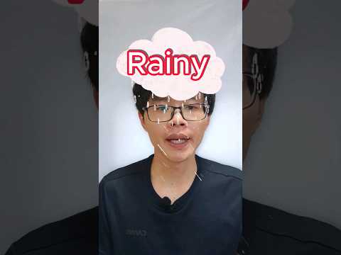 how to say Rainy/Raining 🌧️ in Chinese #学习中文 #learnchinese #chinesevocabulary #mandarin