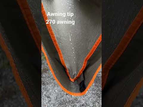 Darche 270 awning tip.