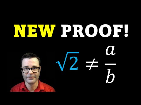 You've NEVER seen this proof that the square root of 2 is irrational!