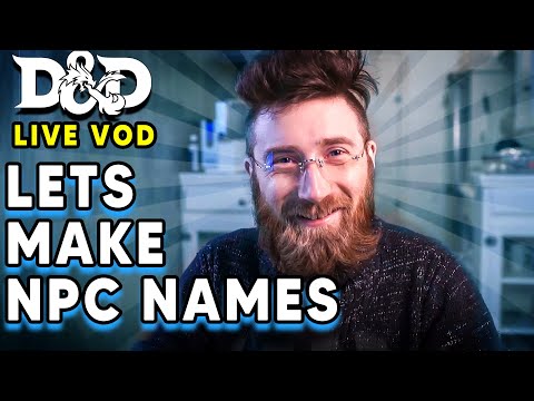 Crazy Fairy Names & Ability Score based NPC names | Cmike's D&D 5e Workshop