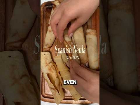 35/100 - Spanish Neula #spanish #baking #easybaking #easyrecipes