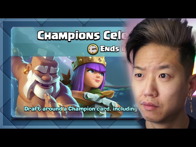 Champions Celebration Draft Challenge in Clash Royale: Information ...