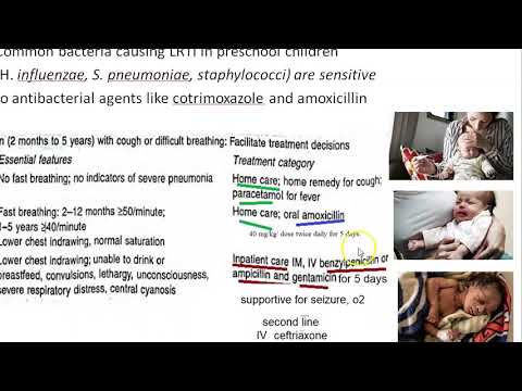 Pediatrics 386 ARTI WHO Category pneumonia treat Acute lower respiratory tract infection manage