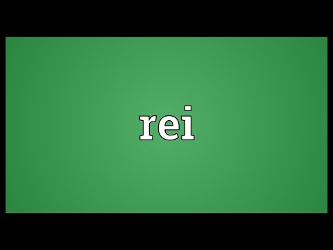 Rei Meaning