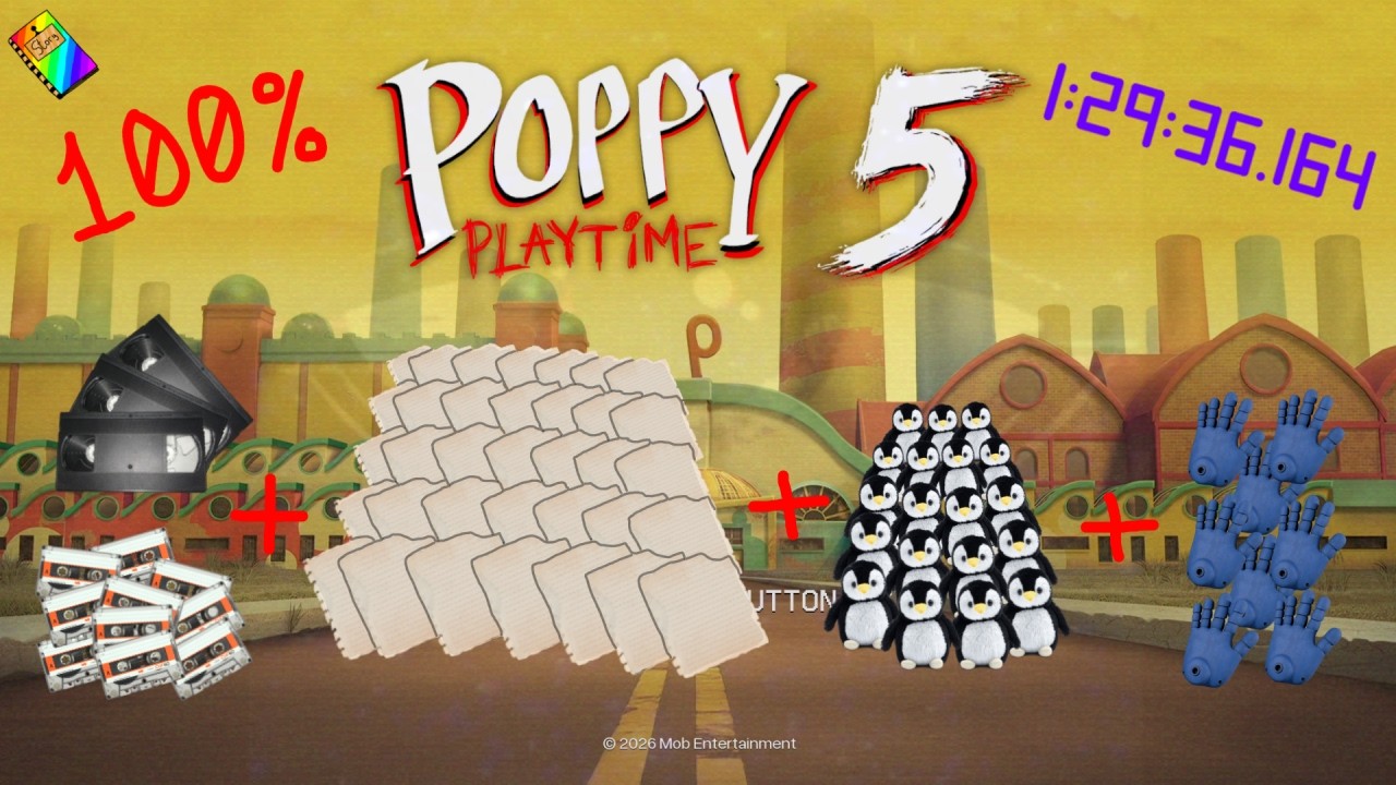 PPT Chapter 5 100% Speedrun (All Notes, Collectibles, Tapes, Cassettes, Blue Hand Scanners)