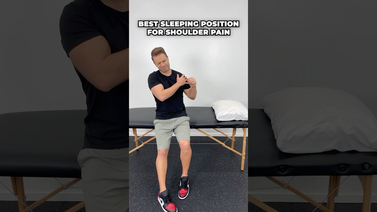 How To Sleep With Shoulder Pain! [Best Positions For Pain-Free Sleep]