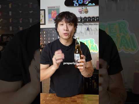 How To Drink Beer #beer #cocktails #bartender #bartending #mixology #barchemistry