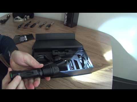 Guardian 1300XL Tactical Flashlight Review and Unboxing
