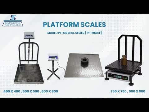 Digital Platform Weighing Scale - Electronic Platform Scale Latest ...