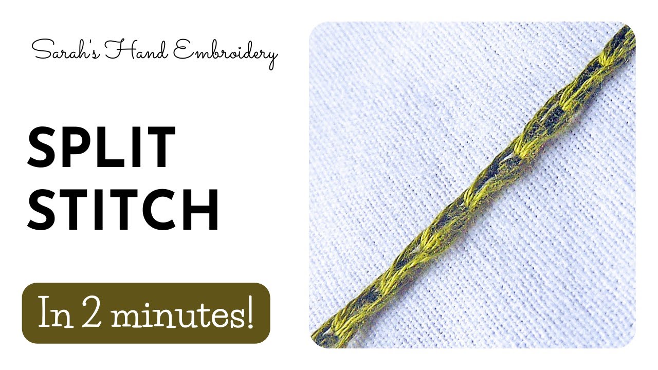 Video Library of Hand Embroidery Stitches - Sarah's Hand Embroidery