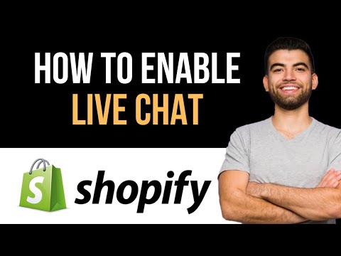 ✅ How to enable Shopify live chat on your store (Full Guide)