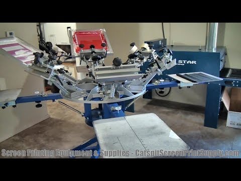 Great Example Of How To Set Up A Screen Printing Shop In Small Spaces ...