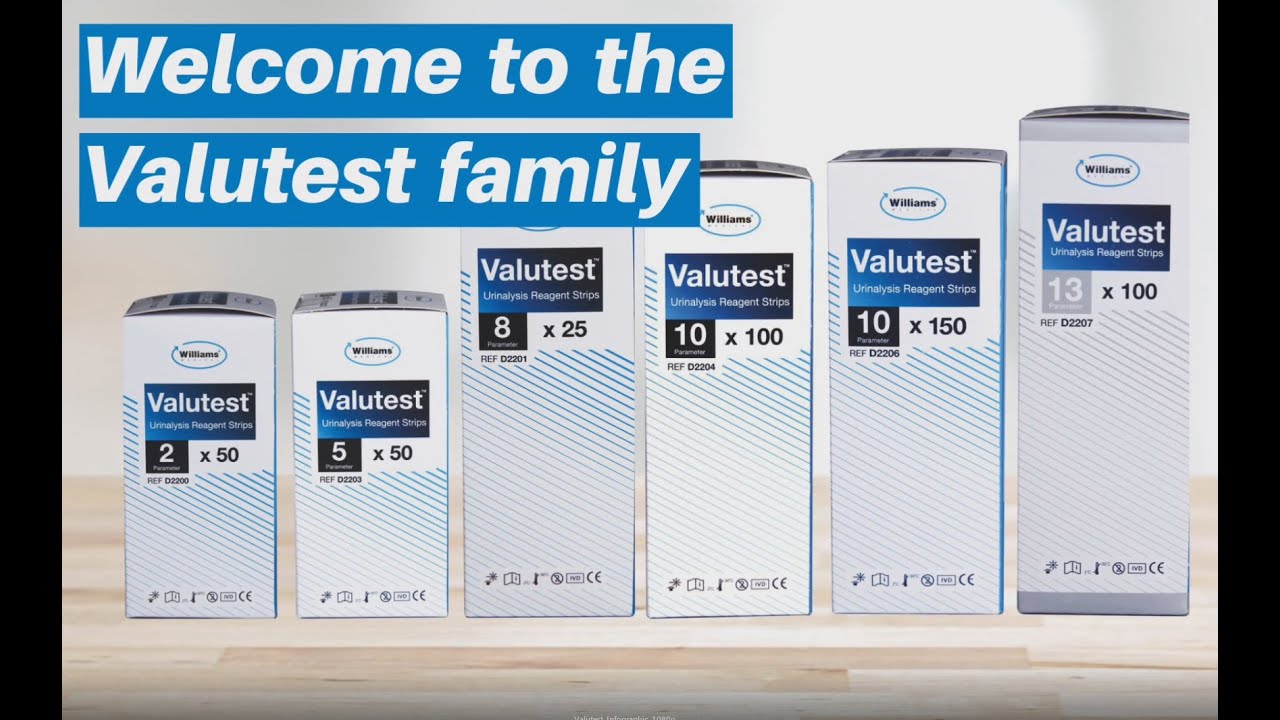 Introducing Williams Valutest - a complete urinalysis offering...