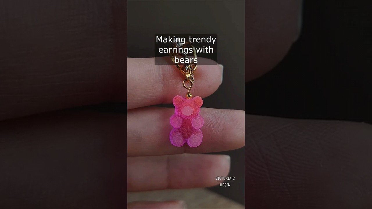 Trendy Gummy Bears earrings