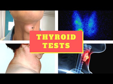 Thyroid Function Tests (TFTs) - Blood tests to Diagnose Thyroid Problems - T3, T4, TSH tests