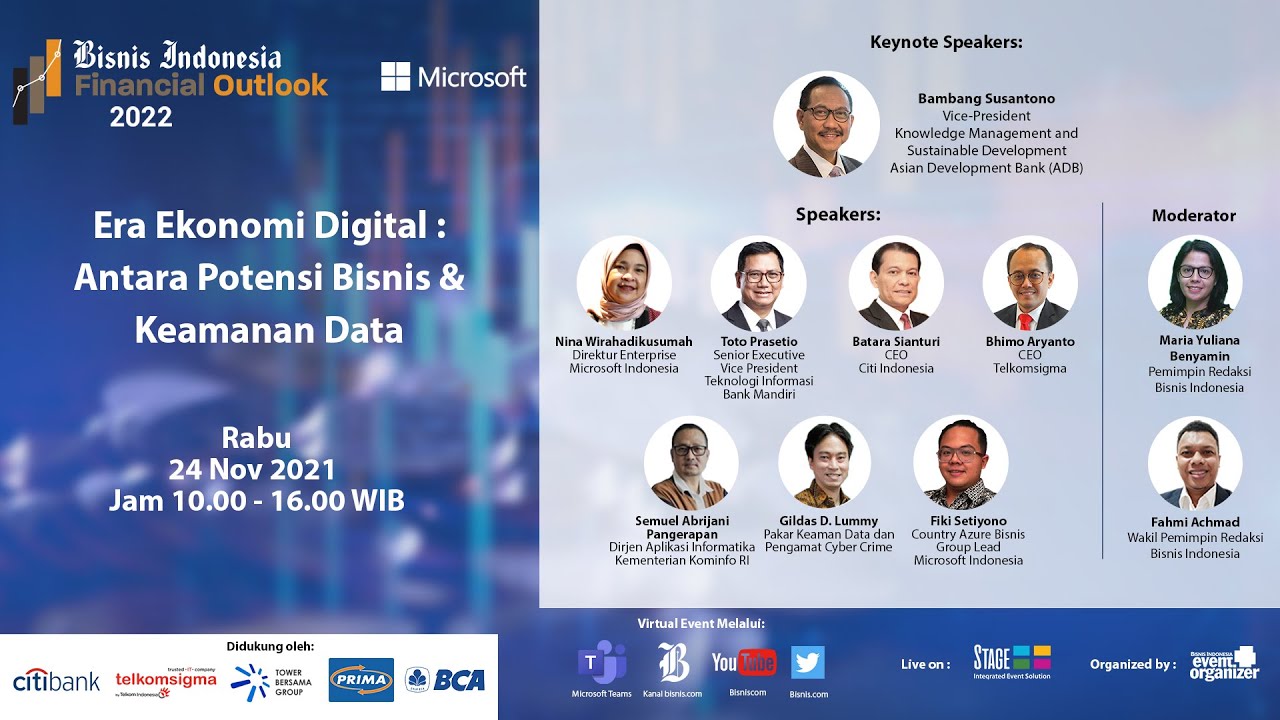 Bisnis Indonesia Financial Outlook 2022 