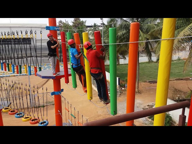 Rope Course - Adventure Rope Course Service Provider from Kolkata