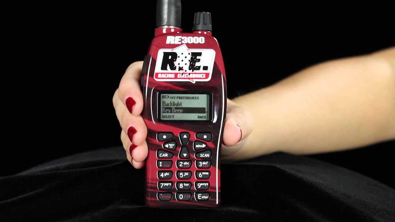 RE3000 Setting Your Scanner Preferences