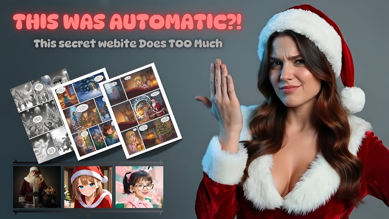 An Underrated Free Website for Anime Creators | ANIFUN AI | Christmas AI Manga Comic | Comic Maker
