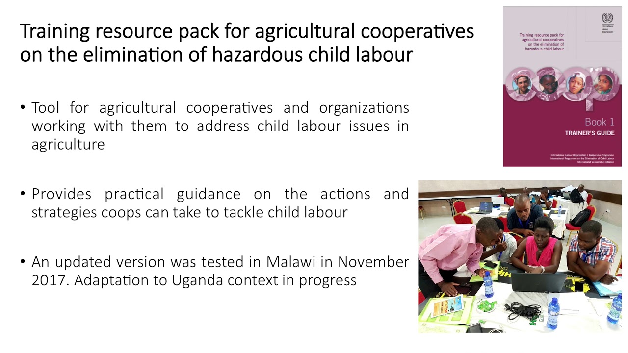 Presentation on ILO’s tools on cooperatives