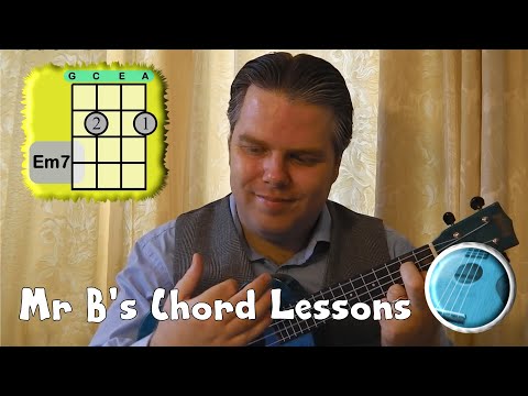 How to Play Em7 | Mr B's Ukulele Channel