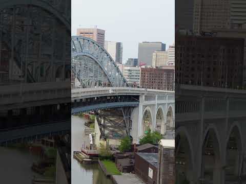 Rediscover Veterans Memorial Bridge #cleveland #cuyahoga #bridge #infrastructure #streetcars #VMB