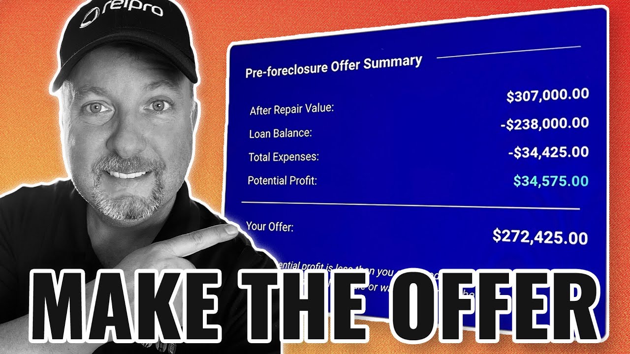 Structuring Pre-Foreclosure Offers in REIPro - The Ultimate Guide!