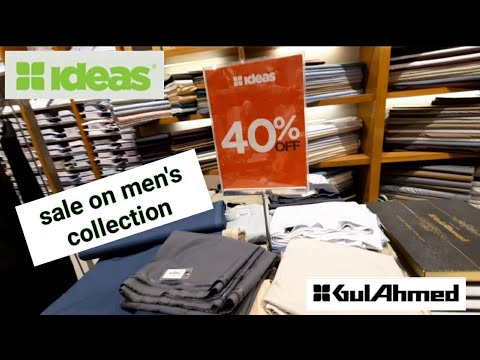 Ideas By Gul Ahmed Sale Upto 70% Off On Men's Collection | Ideas Outlet Visit | Easy Life With Amna