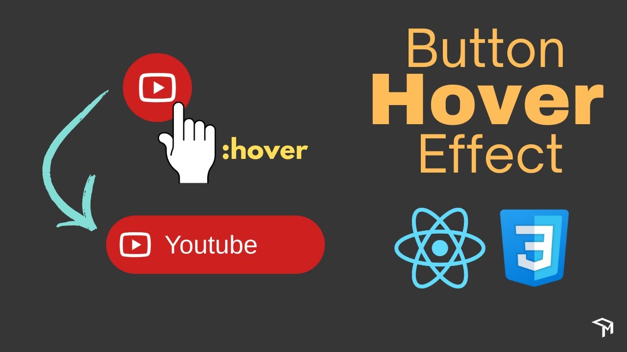 Button hover effect | CSS & React.js