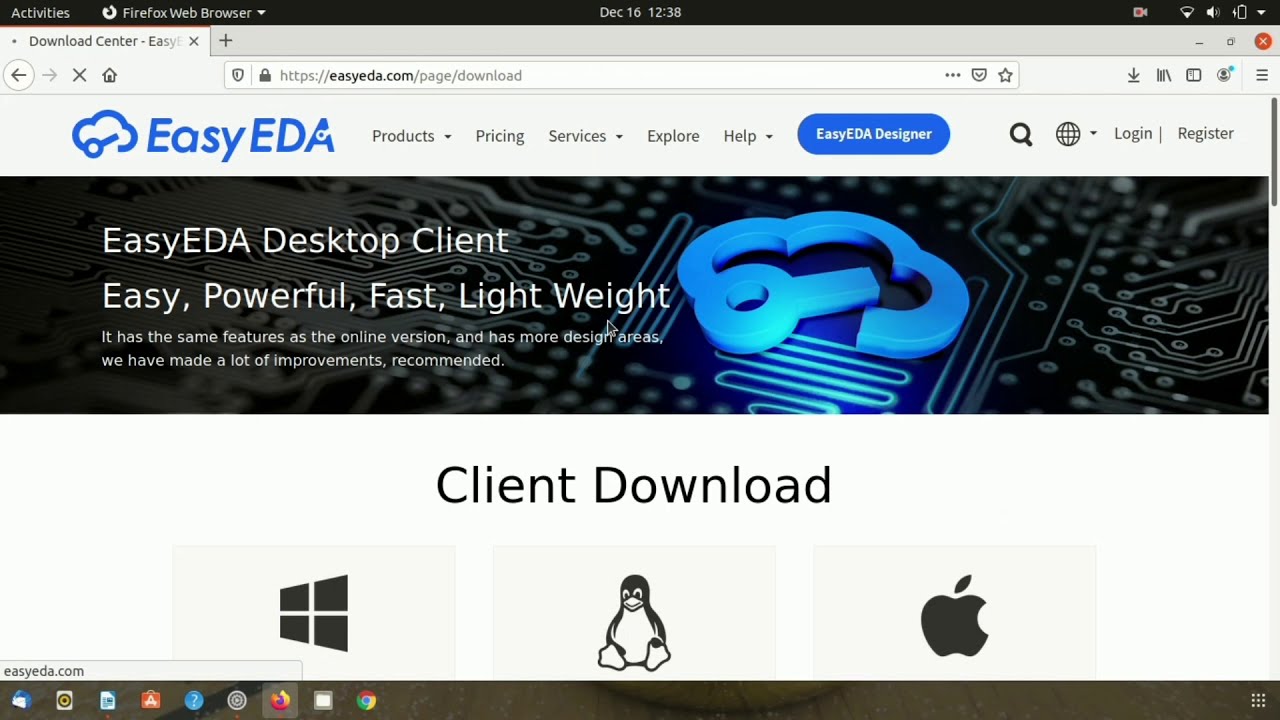 Install EasyEDA on your Ubuntu or Linux Based Operating system