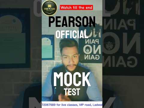 PTE official mock test update and price | PTE exam #pte #shorts #trending