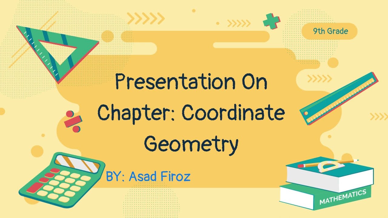 PPT On Coordinate Geometry/For Class-9th