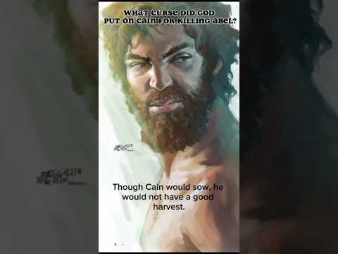 What curse did God put on Cain for killing Abel?