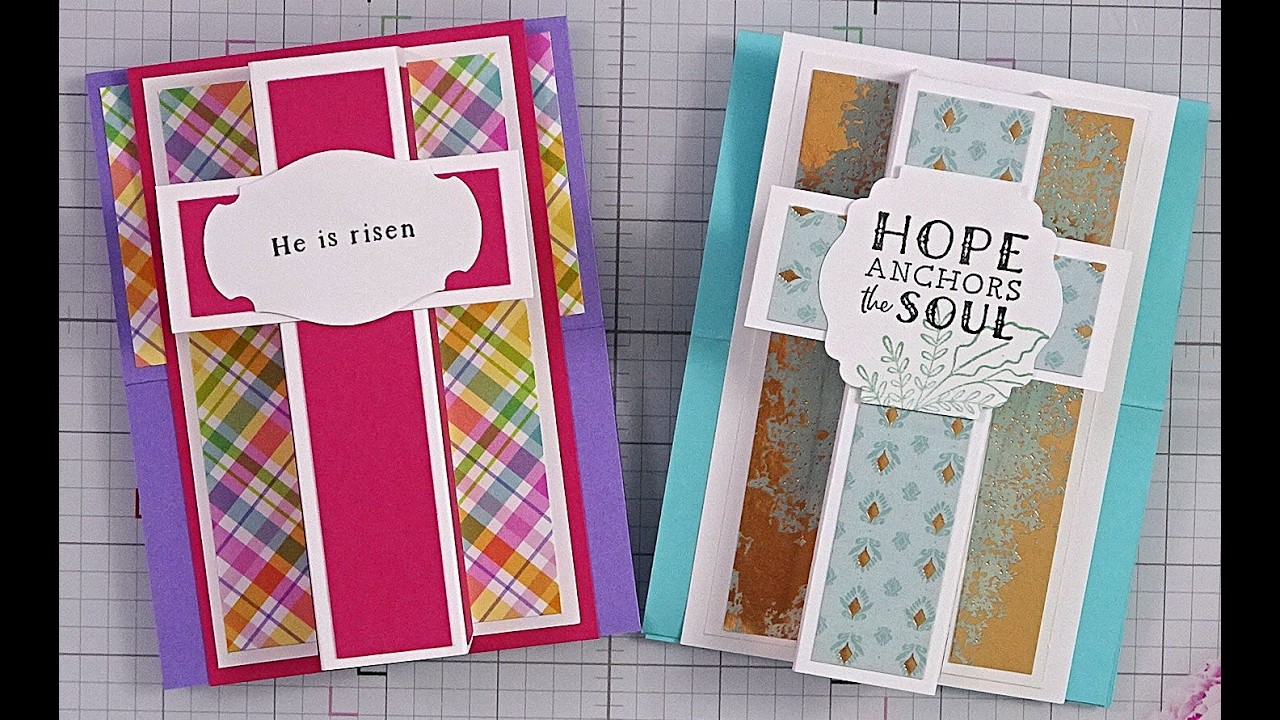 Easter Cross Card 3D